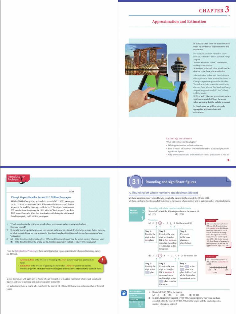 Math Sec 1 Book 1a Chapter 3 | PDF