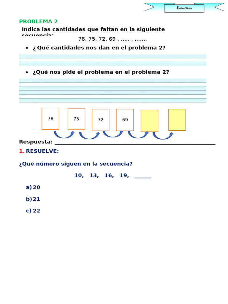 E11 s2 Ficha d4 Mat Resolvemos Problemas Tipo Ece | PDF