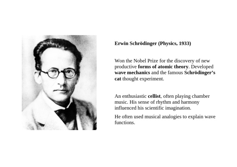 Erwin Schrödinger | PDF