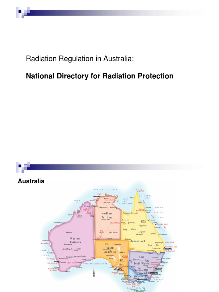 Radiation Regulation in Australia:: National Directory For Radiation ...