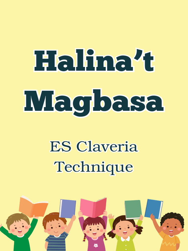 Halina't Magbasa | PDF
