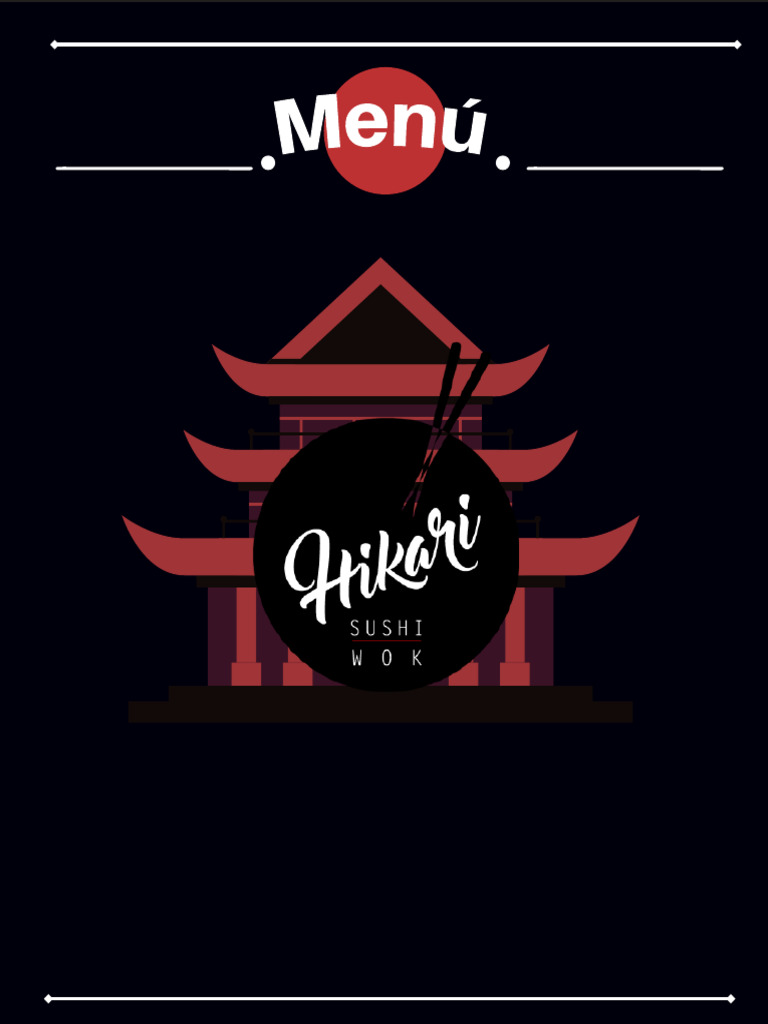 MENU HIKARI JUNIO Versión 14062025-1 Texto PDF Completo | PDF | Ramen ...