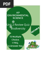 APES 2020 Practice Exam 1 MCQ | PDF | Chlorofluorocarbon | Particulates