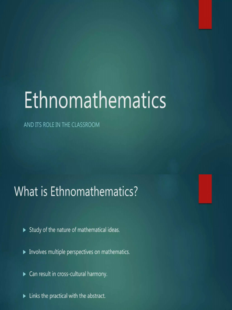 Ethnomathematics | PDF