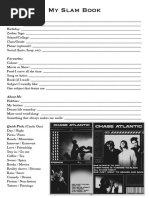 Slam Book Ideas for Best Friends | PDF