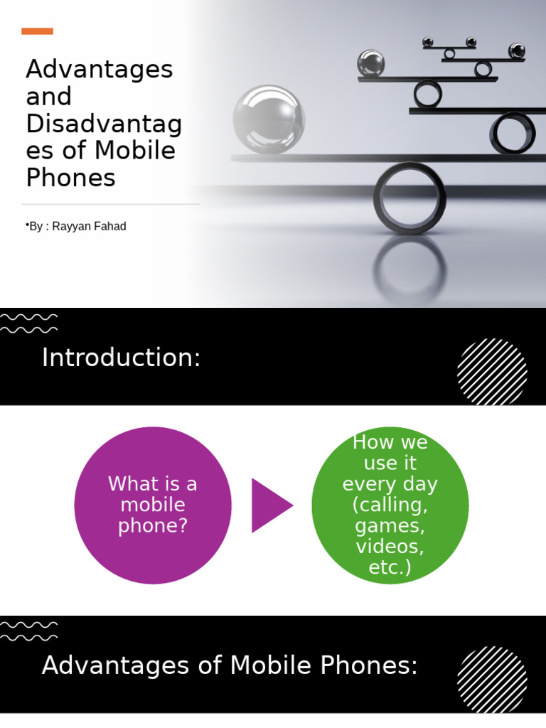 Mobile Phones: Pros and Cons Explained | PDF