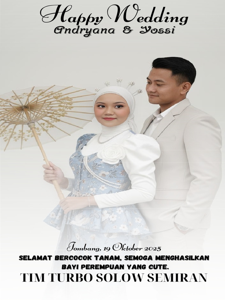 White Modern Happy Wedding Instagram Story | PDF