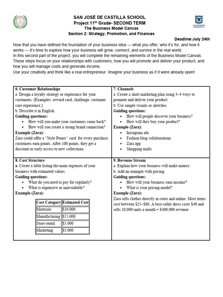 Business Model Canvas Workshop 2 | PDF | Business Model | Pricing