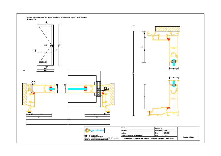 Hinged Door Cross Sections | PDF