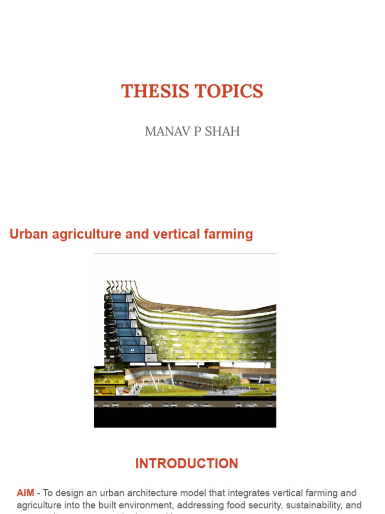 Thesis Topics | PDF