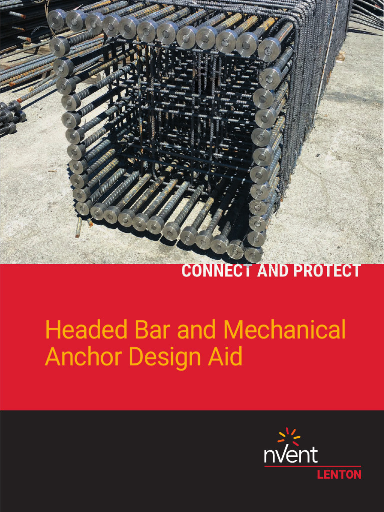 Headed Bar and Mechanical Anchor Design Aid | PDF | Mechanical ...