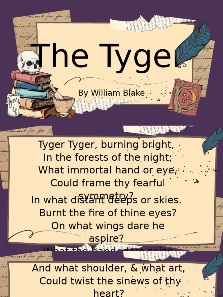 Tyger by William Blake | PDF | Poetry