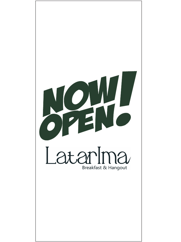 OPEN NOW Cetak 2 Ukuran 50X120 | PDF