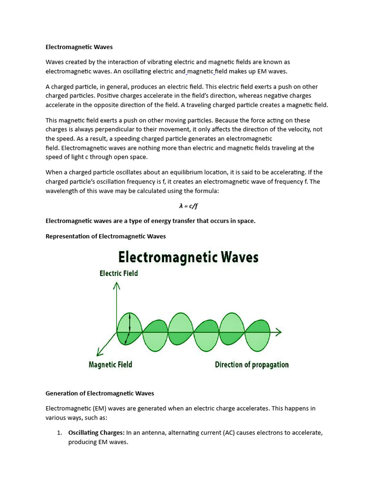Module 1 Computer Network Pdf Electromagnetic Radiation Waves