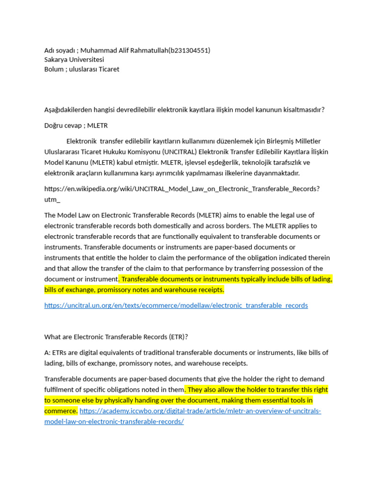 Lig Utrader Yarışması Odevi Muhammad Alif Rahmatullah | PDF