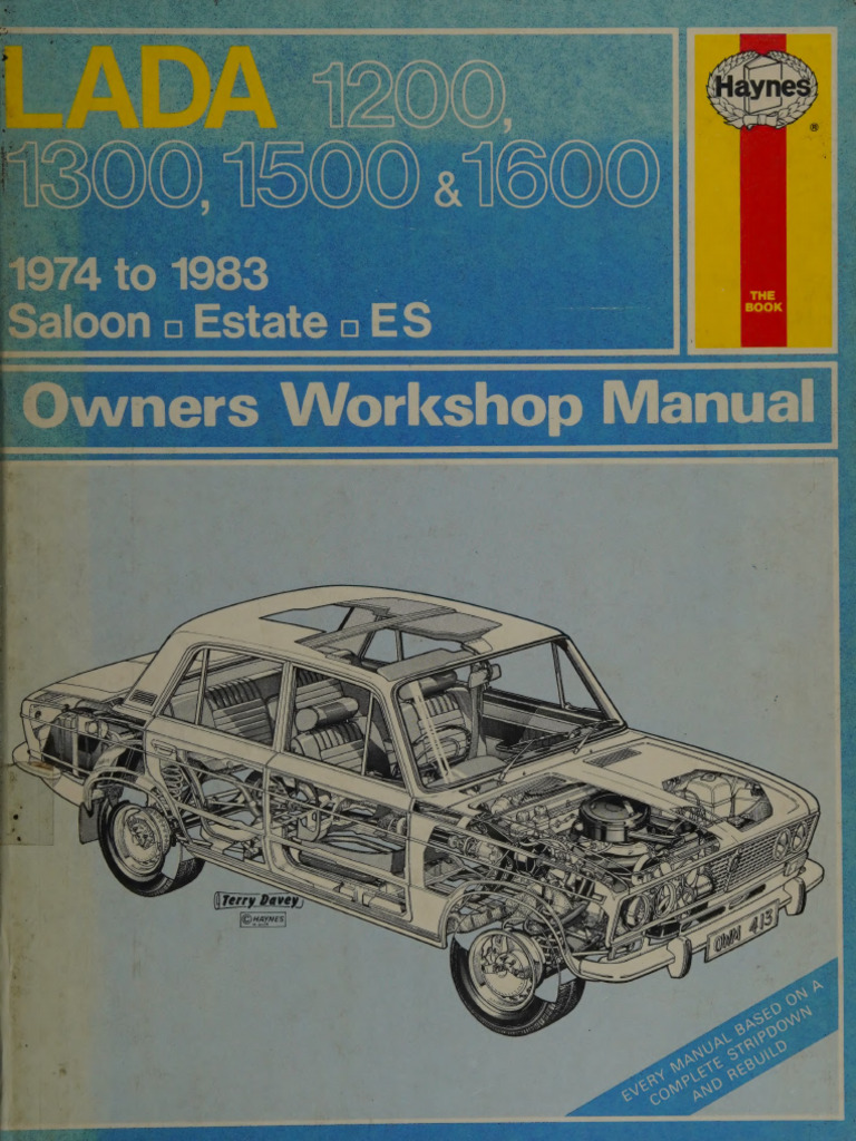 Lada 1200 Workshop Manual Guide | PDF | Tools | Mechanical Engineering