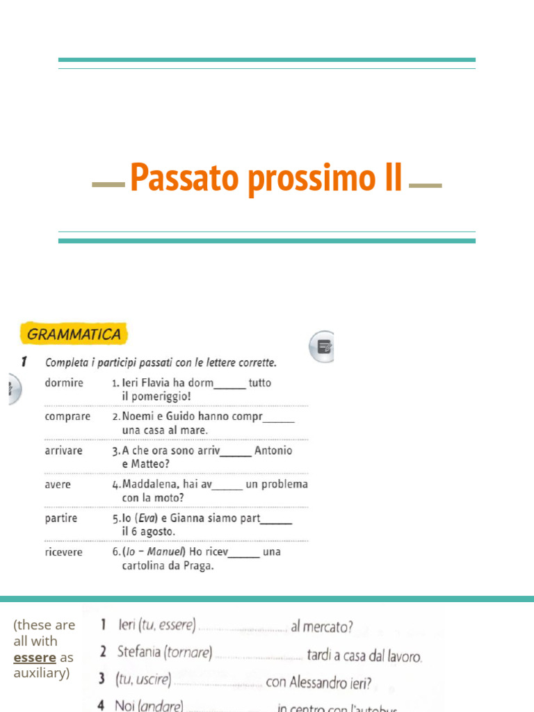 Charles - Passato Prossimo II | PDF