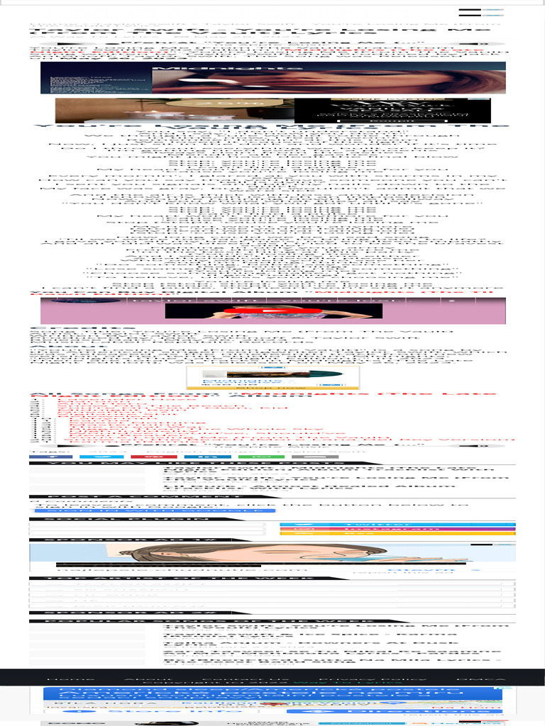 Taylor Swift - You’Re Losing Me (From the Vault) Lyrics | PDF ...