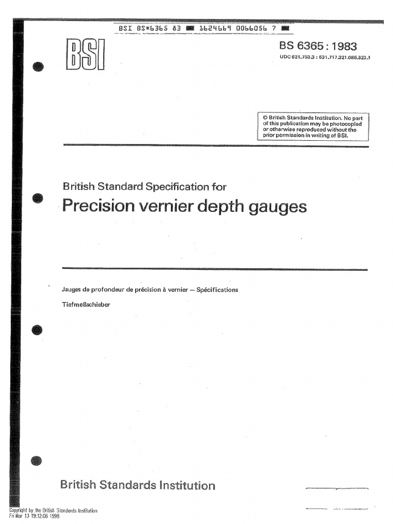 BS 6365-1983 | PDF