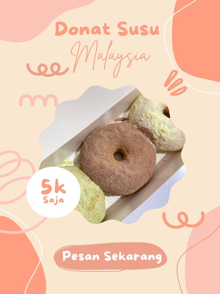 Donat Spesial Poster Makanan PDF | PDF