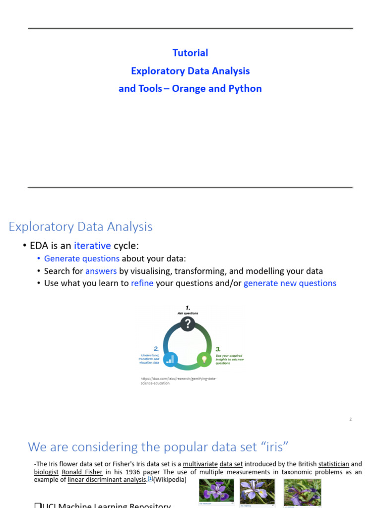 KPDL25 - 02c - EDA-Tutorial | PDF | Statistics | Multivariate Statistics