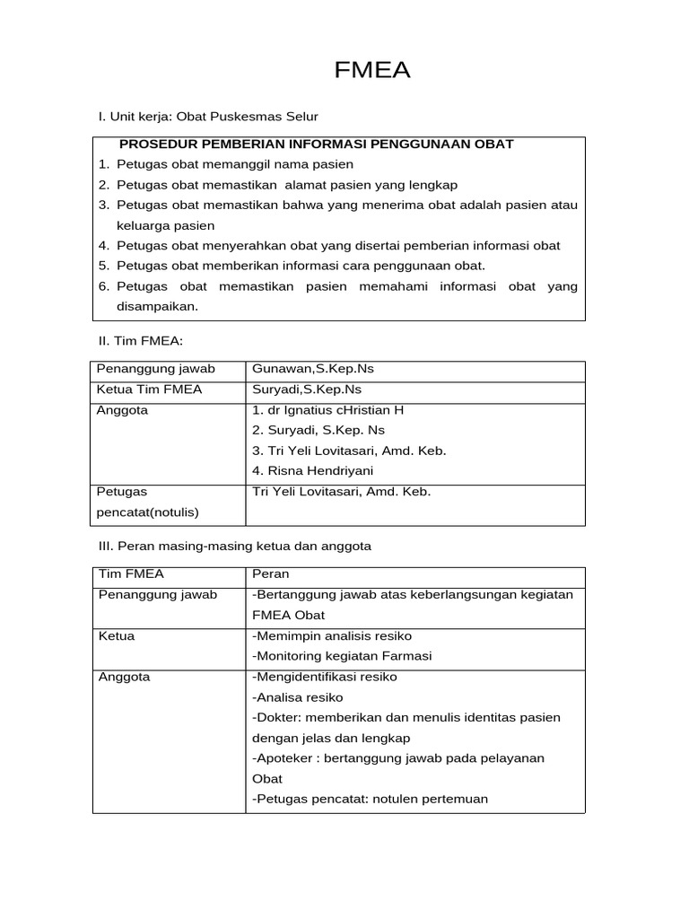 Fmea Obat 2025 Pdf