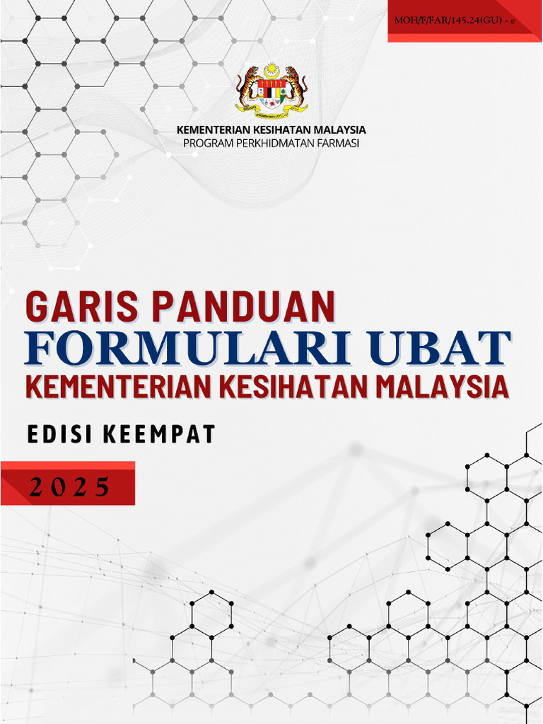 Buku Panduan Formulari Ubat Kementerian Kesihatan Malaysia v3 | PDF