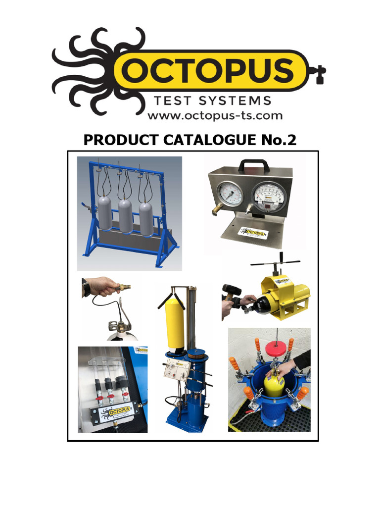 Octopus Hydrostatic Test Systems | PDF | Valve | Pump