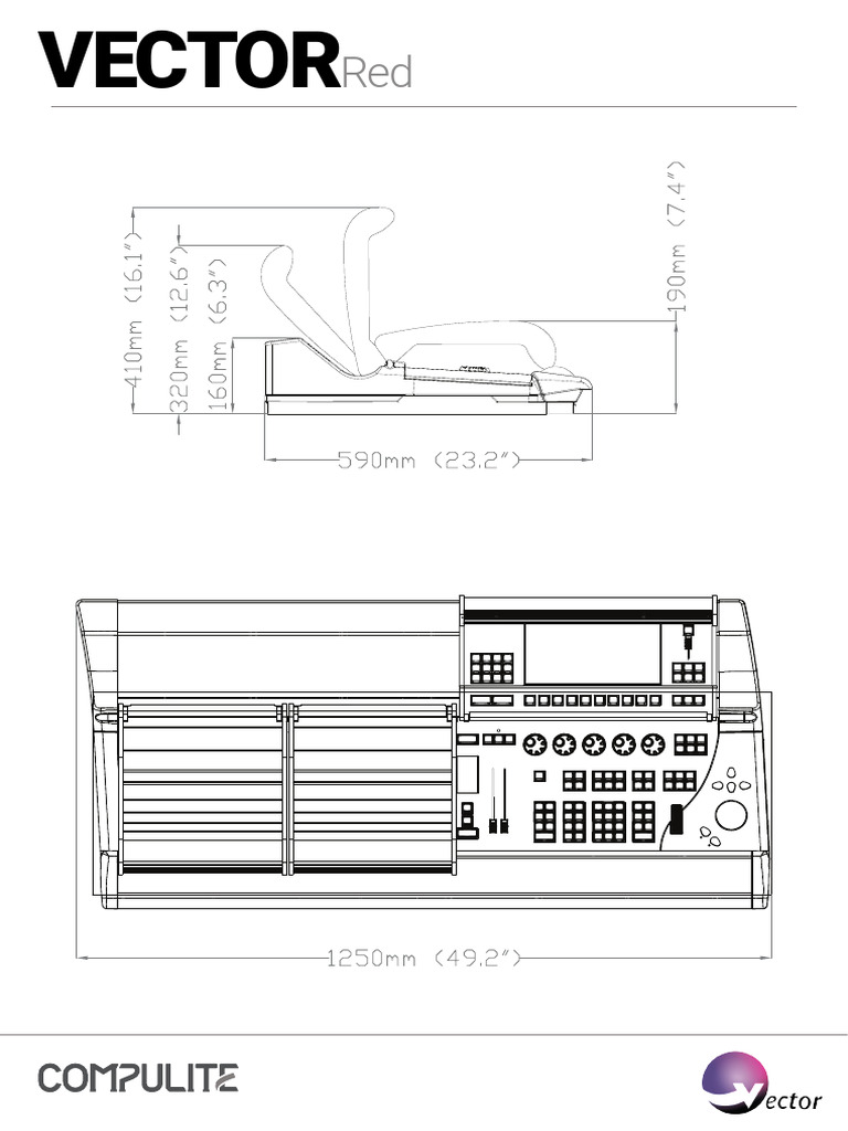 Vector Red Dimensions | PDF