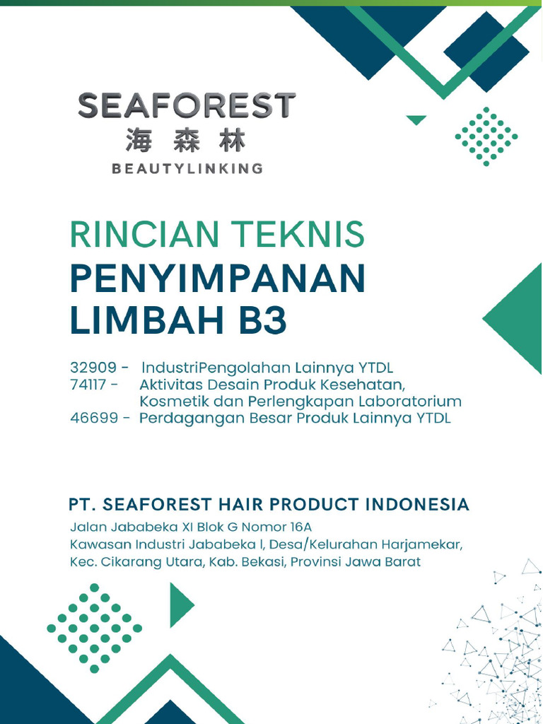Rintek+Limbah+B3+PT +seaforest | PDF