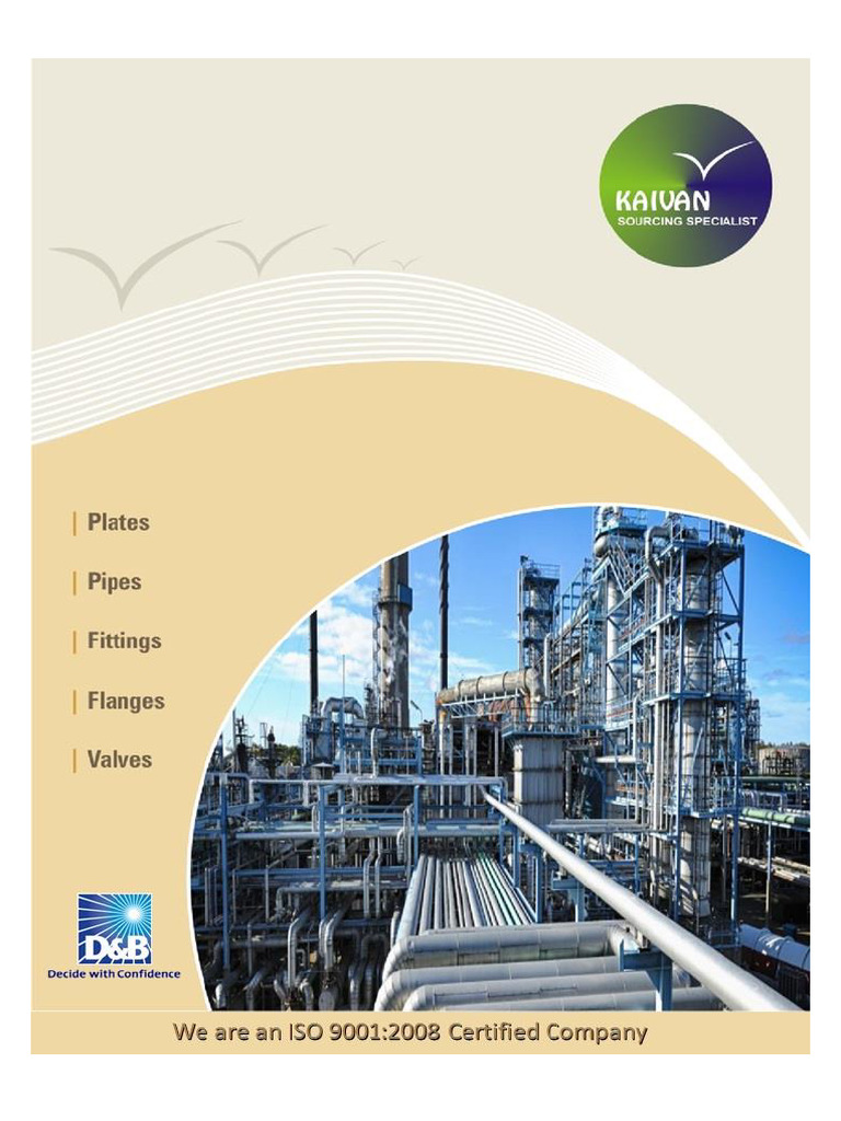 Kaivan Profile | PDF | Pipe (Fluid Conveyance) | Building Materials