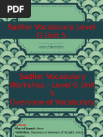 Vocabulary Workshop Level E Unit 10 | PDF