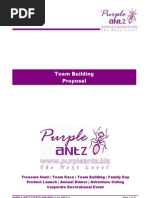 Team Building Proposal | PDF | Team Building | Emergence