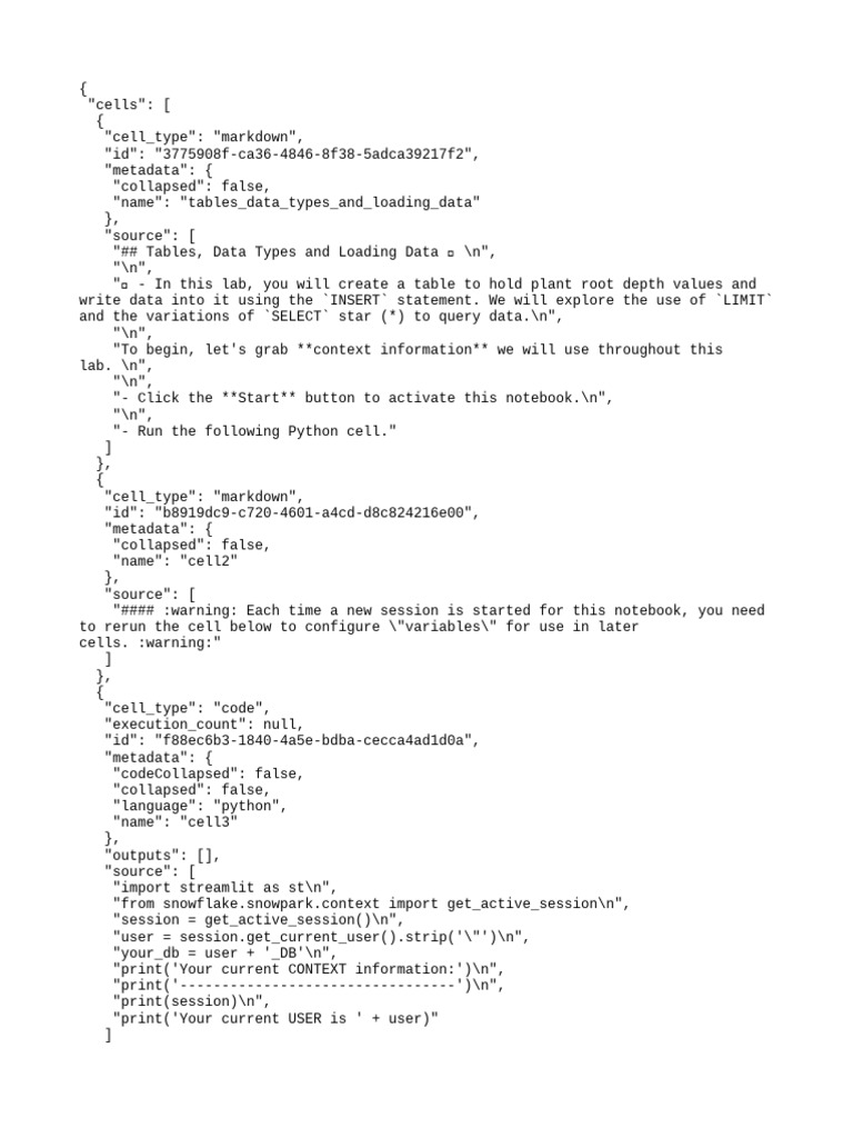 Ob Lab 4 Tables Datatypes Loading Data | PDF | Software Engineering ...