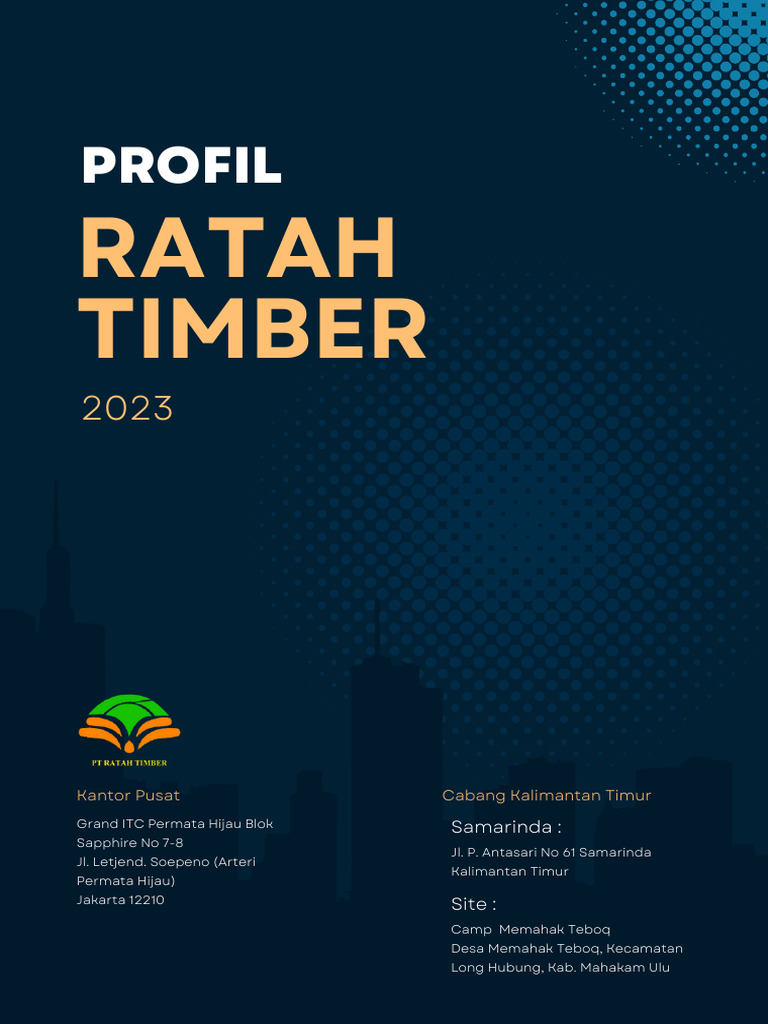 Profil Perusahaan PT Ratah Timber | PDF