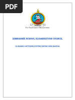 ZIMSEC Certificate Tracking System Guide | PDF | Login | User (Computing)