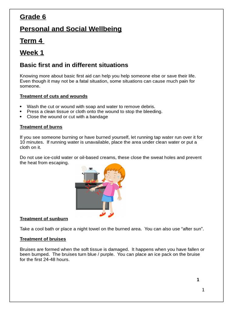 Grade 6 PSW Term 4 Workbook Final | PDF | Hiv/Aids | Foods