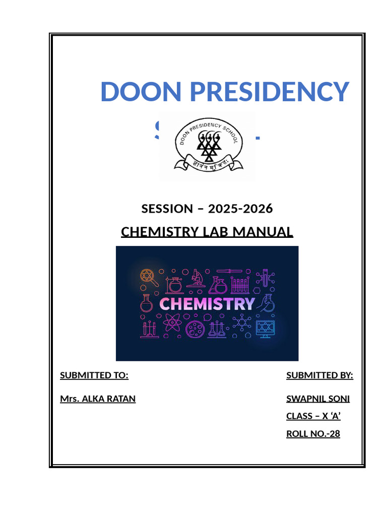 Chemistry 10 | PDF