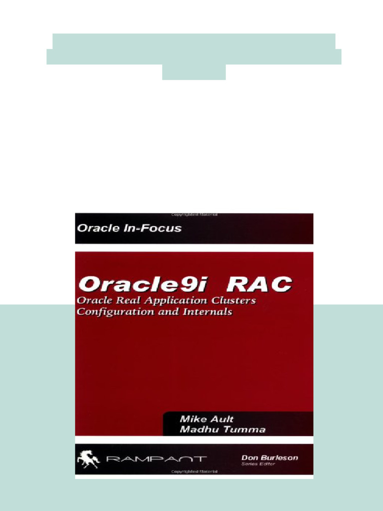 Oracle9i RAC Oracle Real Application Clusters Configuration and ...
