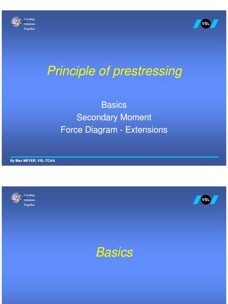 Principle of PT | PDF | Prestressed Concrete | Strength Of Materials