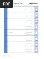 2025 KS2 Arithmetic Test Overview | PDF | Mathematics