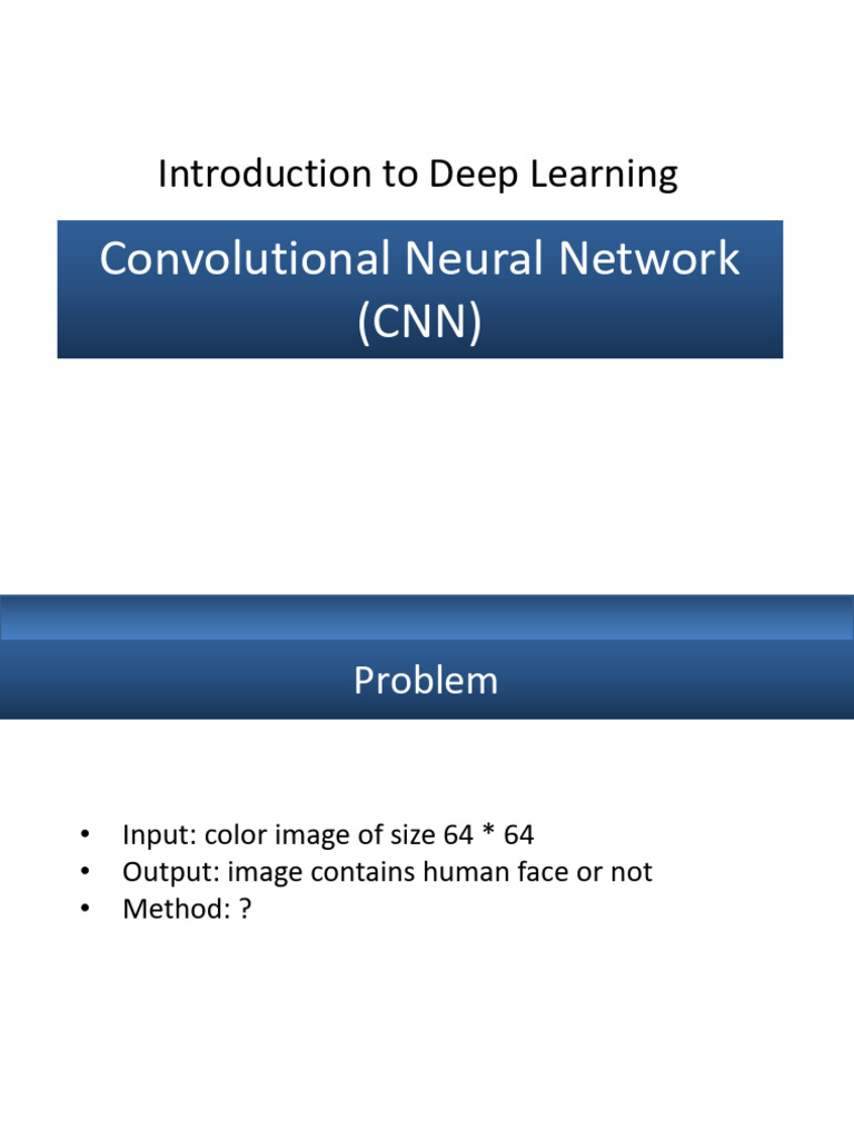 5-Convolutional Neural Network | PDF | Deep Learning | Machine Learning