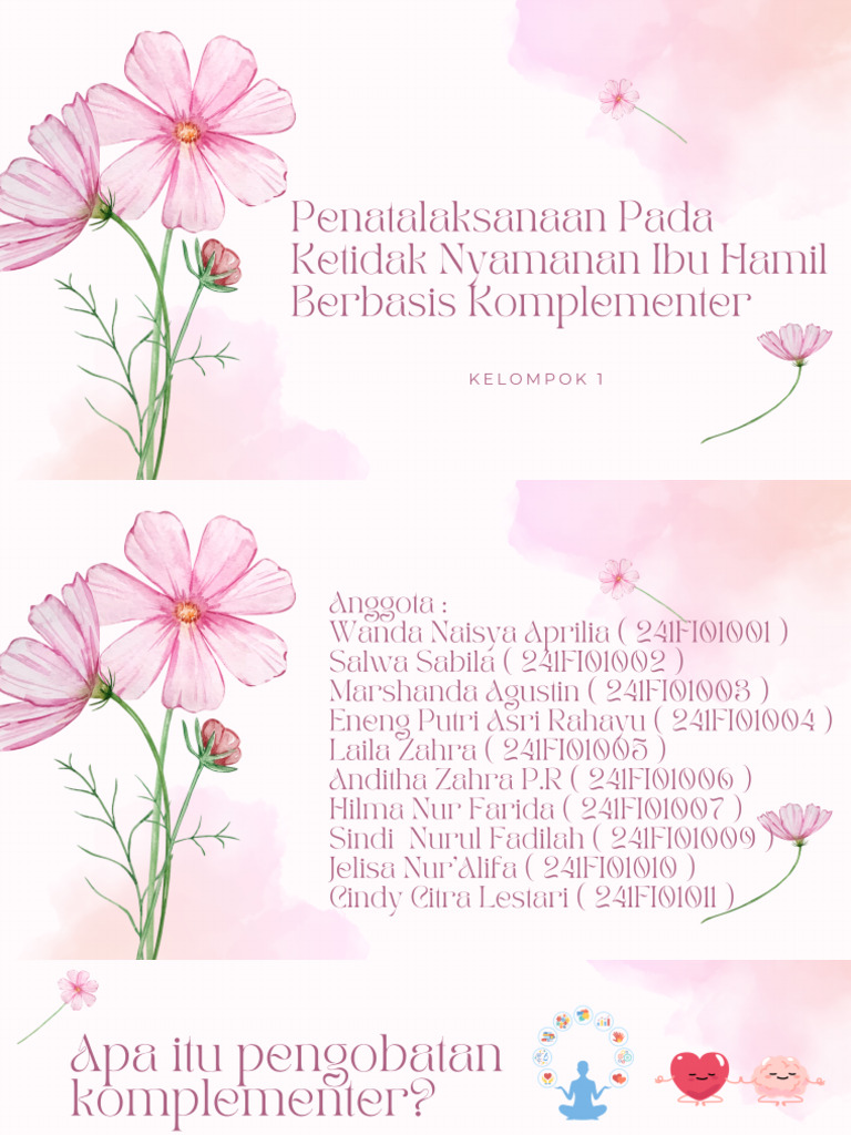 Komplementer Pada Ibu Hamil PDF | PDF