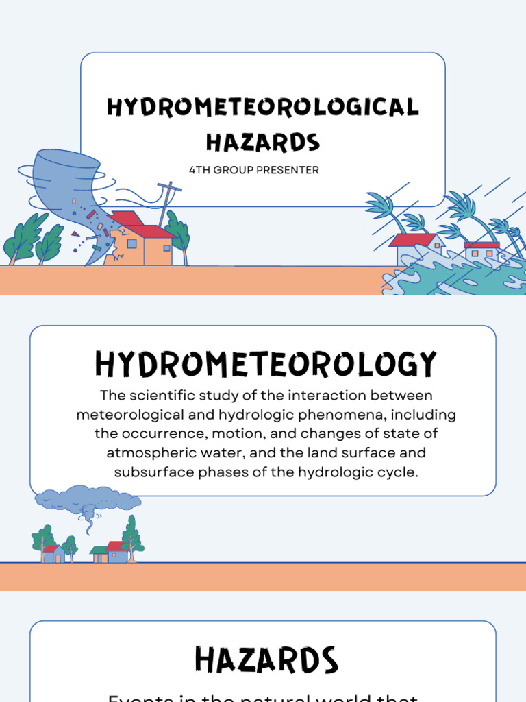 Hydrometeorological Hazards Pdf
