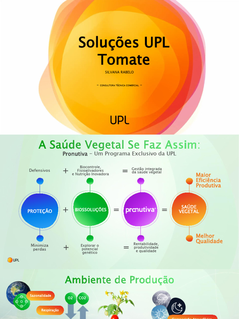 Soluções UPL para Saúde Vegetal e Tomate | PDF | Micronutriente ...