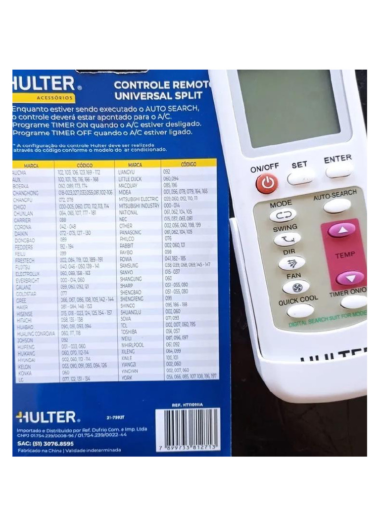 Controle Universal Hulter | PDF