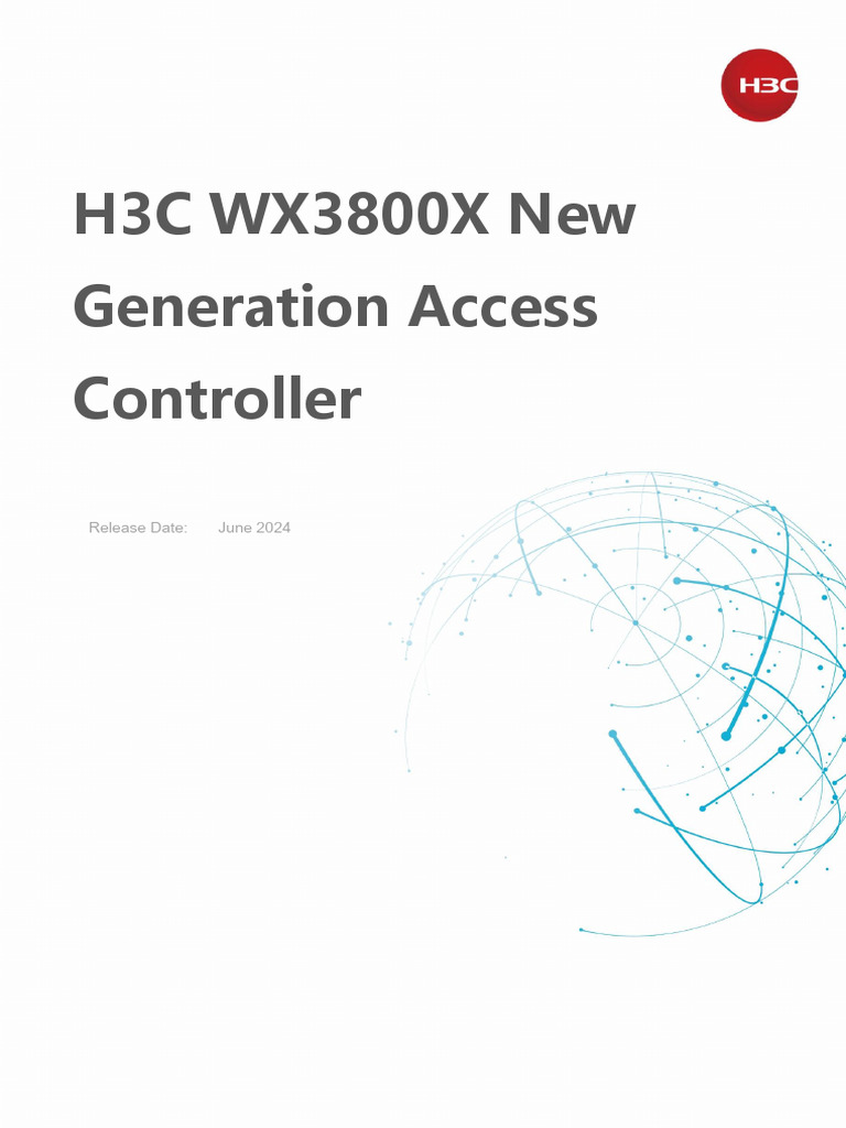 H3C WX3800X New Generation Access Controller Datasheet | PDF | Computer ...