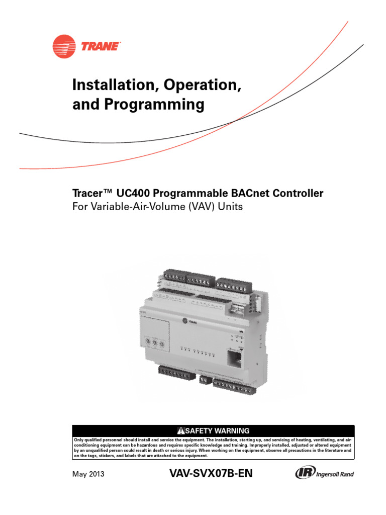 Trane Tracer | PDF | Alternating Current | Electricity