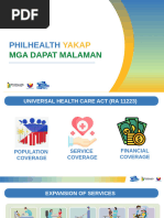 PhilHealth Yakap: Benefits and Services | PDF | Screening (Medicine ...