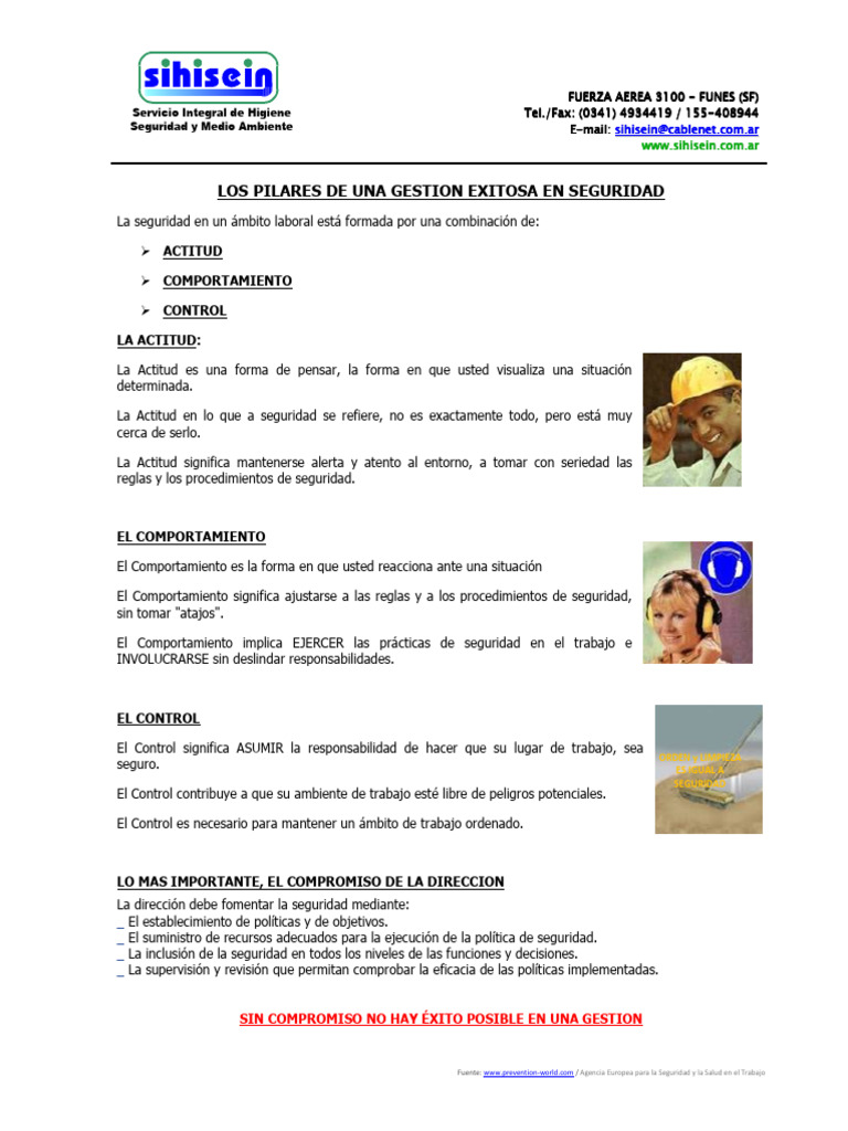 Los Pilares de Una Gestion Exitosa en Seguridad | PDF